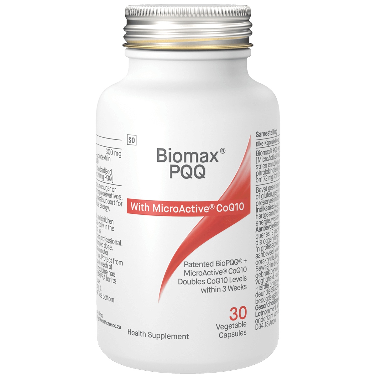 Biomax PQQ with CoQ10 Complex 300mg 30VC – Pakuranga Pharmacy