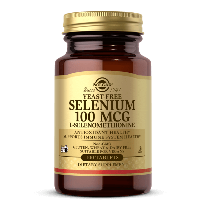 Solgar Selenium Yeast Free 100 tablets – Pakuranga Pharmacy