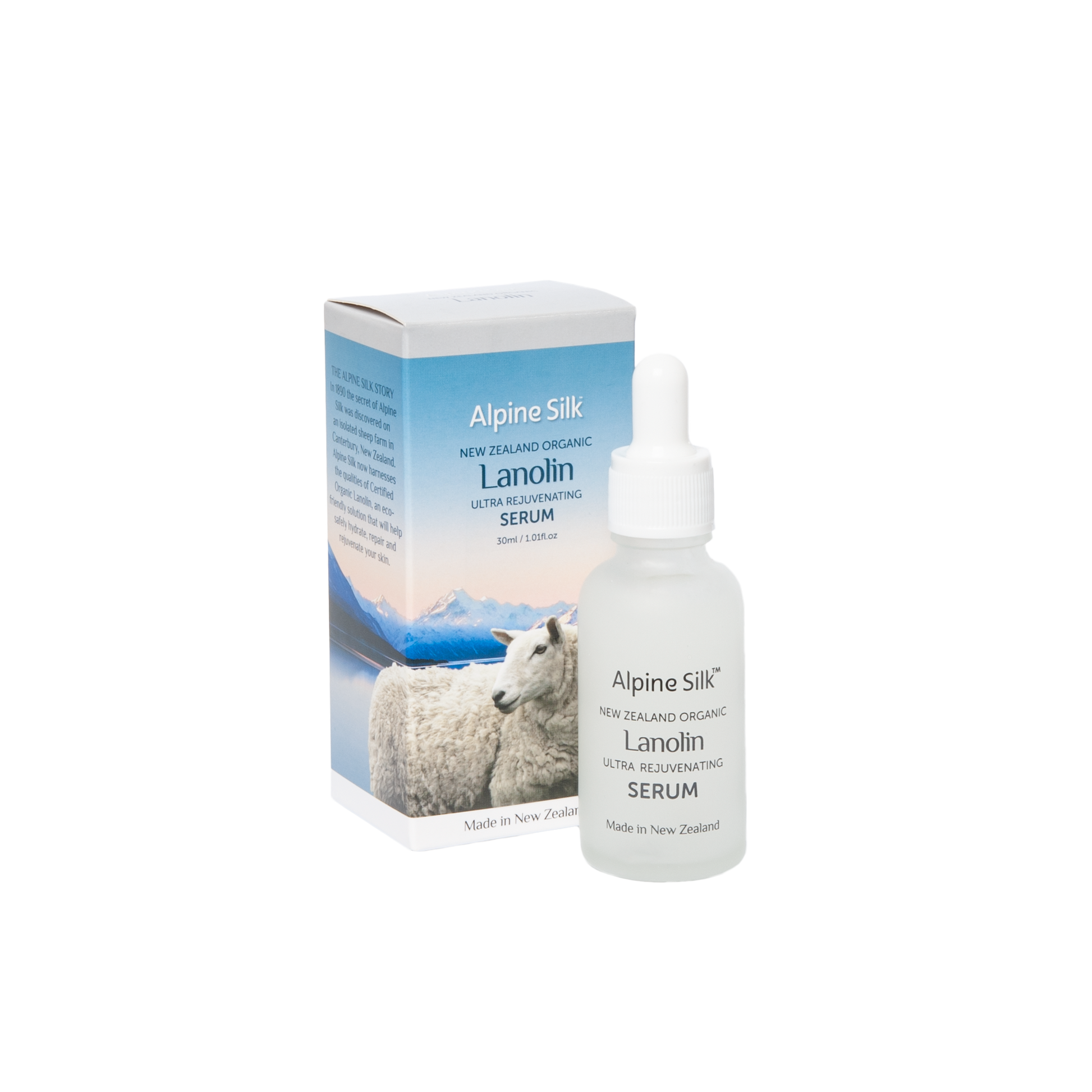 Alpine Silk Organic Lanolin Serum 30ml – Pakuranga Pharmacy