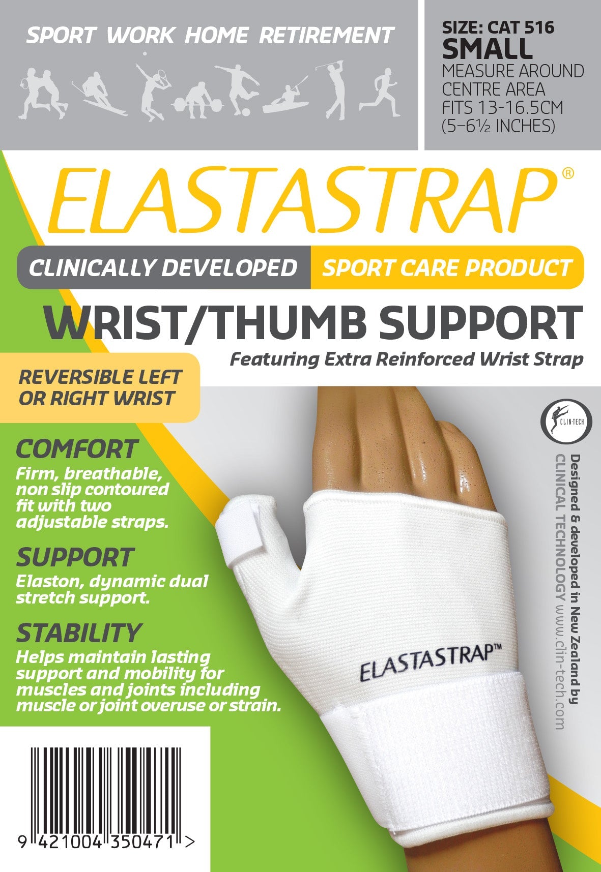 Elastastrap Compression Wrist & Thumb Strap – Pakuranga Pharmacy