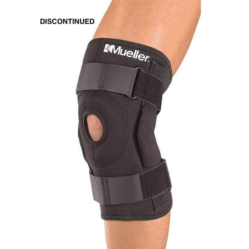 MUE2333 HINGED KNEE BRACE WITH TRIAXIAL HINGE AND PATELLA BUTTRESS ...