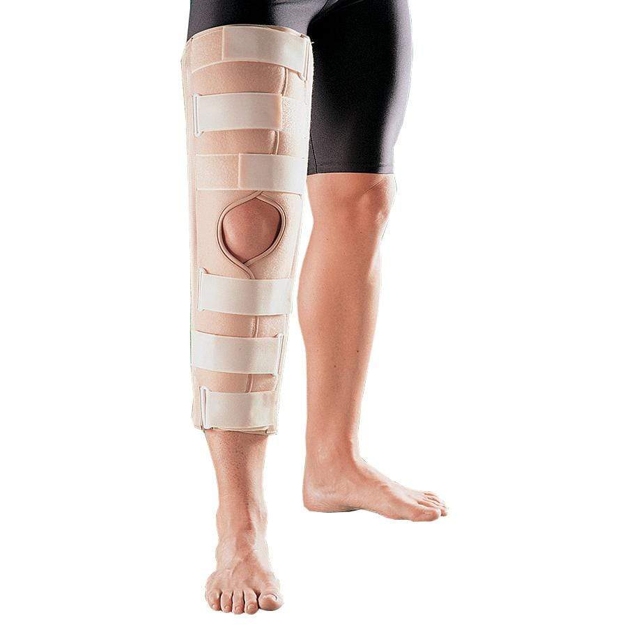 OPP4030 KNEE IMMOBILIZER 20" WITH FOAM PADDING AND ALUMINIUM POSTERIOR ...